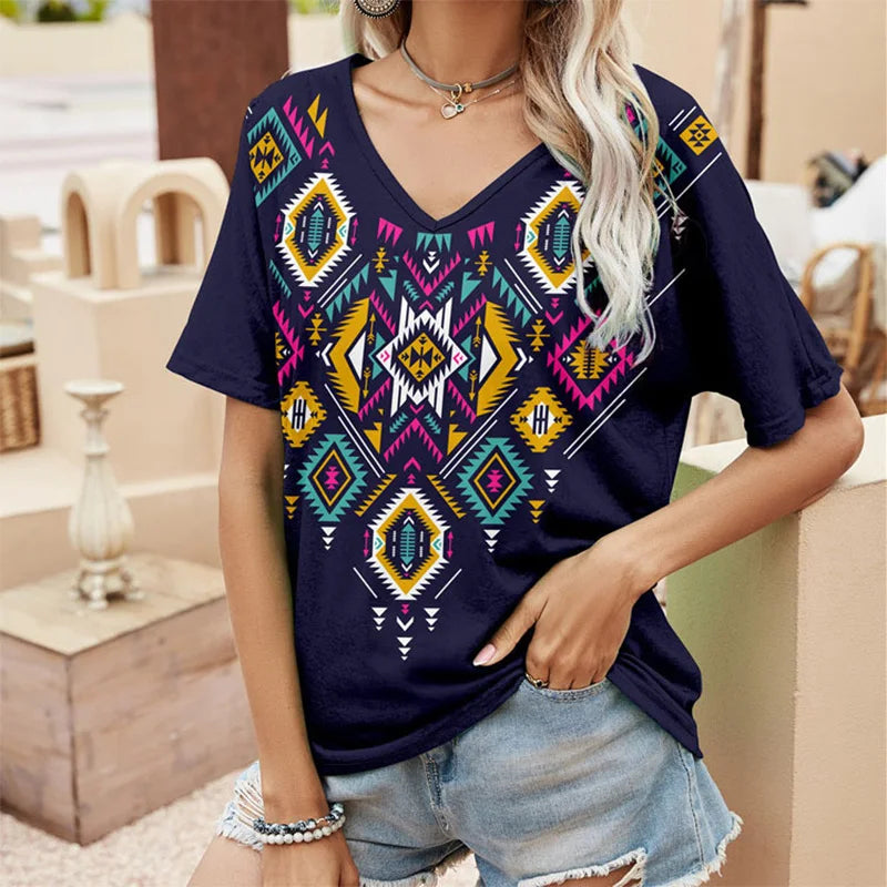 Flora Flow Vintage Tee – Serenity